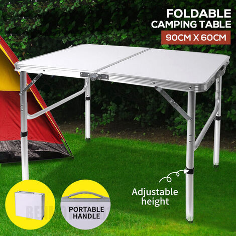 Aluminum Folding Camping Table Outdoor Dinner Garden for Family Party ...