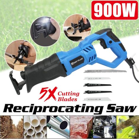 Powerful Reciprocating Saw 900W 240V Variable Speed Electric Corded ...