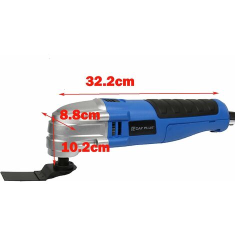 Powerful Oscillating Tool Multi Tools 21000 RPM with 3 x Saw Blades ...