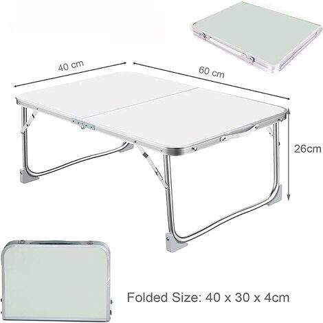 Folding Table Small - Foldable Garden Table for Camping, Party, Picnic ...