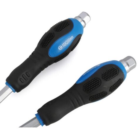 12PC Magnetic Screwdriver Set HEAVY DUTY Slotted Go Through Drivers