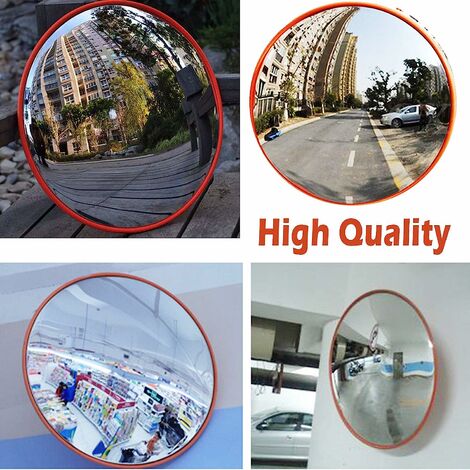 Convex Road Safety Mirror, Diameter 24inch 60cm Wide View Angle ...