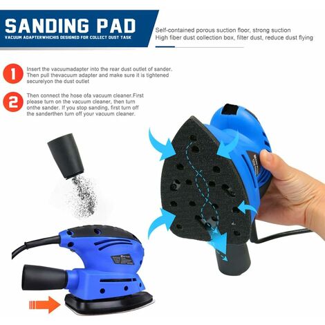 Electric Sander Polishing Multi-Function Random Orbital Sander ...