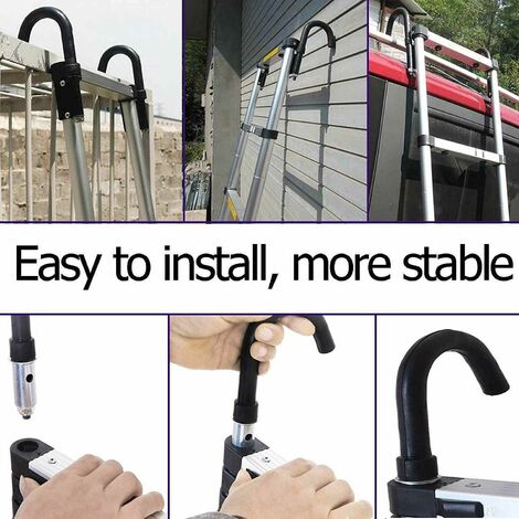 Telescoping Ladder 5M Portable Telescopic Ladders Extension Extend ...