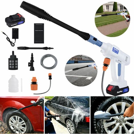 High Pressure Wash Gun Jet Washer Kit Spray Nozzle Cleaning Cleaner ...