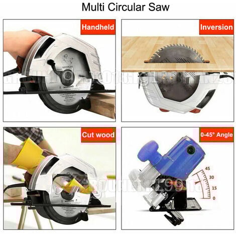 Power Saw Tools Circular Saw Wood Saw Table Saw Metal Saw for Woodworking to Cut Wood Logs Metel Plastic 900W Electric Saw with Speed 4700RPM