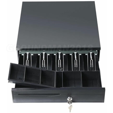 Cash Box Money Till Drawer with 5 Bill 5 Coin Removable Trays, Cash ...