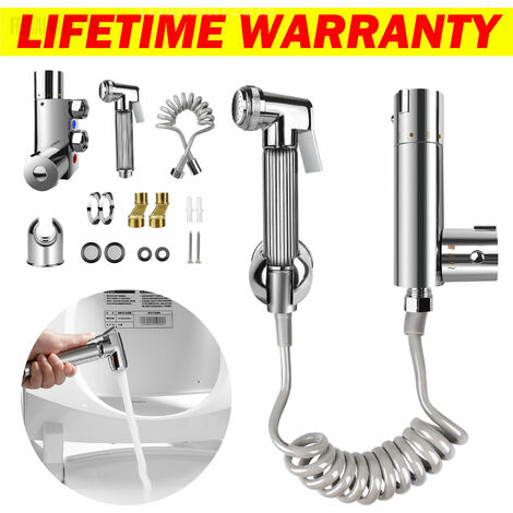 Bidet Shattaf Douche Spray Chrome Hygienic Toilet Shower Thermostatic ...