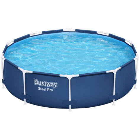 Bestway Frame Pool 305 x 76 cm Steel Pro Rundpool ohne Zubehör