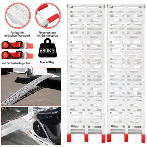 TolleTour 2X Auffahrrampe Verladerampe Rampe Verladeschiene Auto ...