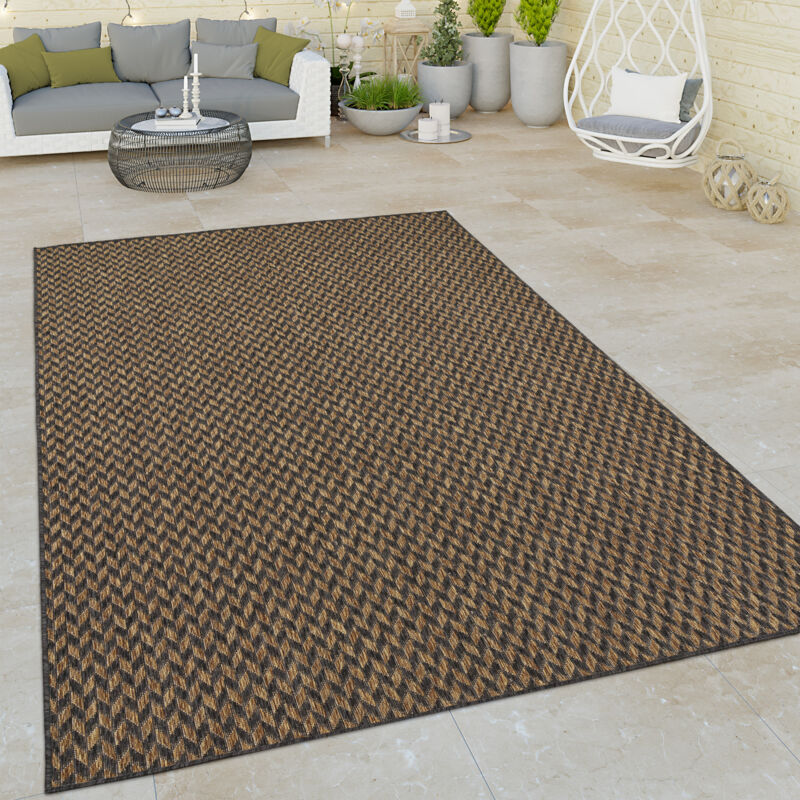 Paco Home Tappeto Cucina Da Esterno Salotto Balcone Boho Monocolore ...