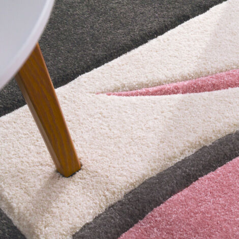 Paco Home Designer Tappeto Moderno Taglio Sagomato Colori Pastello Con ...