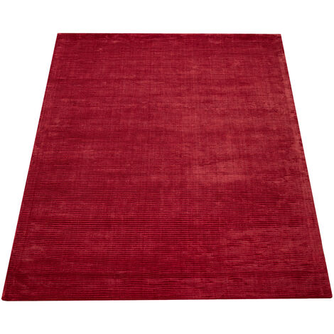 Paco Home Alfombra Hecha A Mano De Alta Calidad De Rayón Viscosa Efecto ...