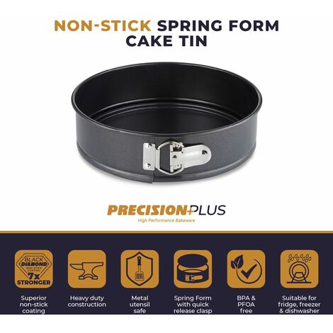 Tower T943025HG19 Precision Plus 20cm Loose Base Spring Form Cake Tin ...