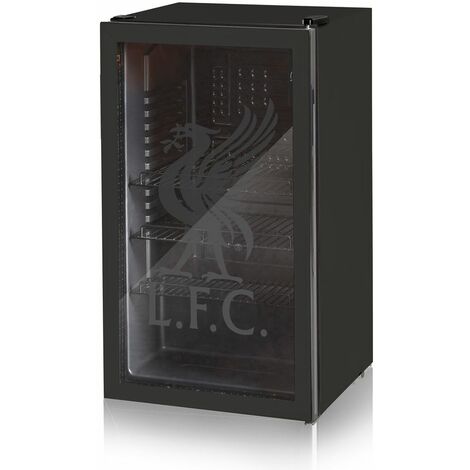 80L Black Undercounter Fridge