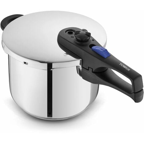 Tower T920004S6L Express Pressure Cooker with Bakelite Lid Lock System ...