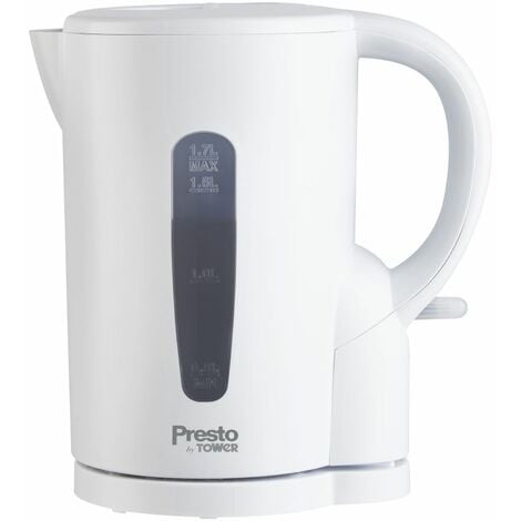 TOWER PT10053WHT - Presto 1.7L Electric Kettle