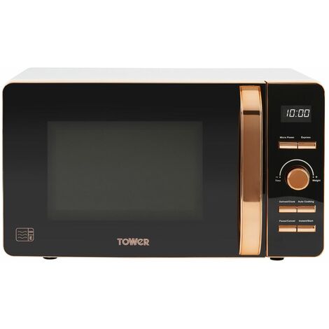 TOWER T24021W - Rose Gold 20L Microwave