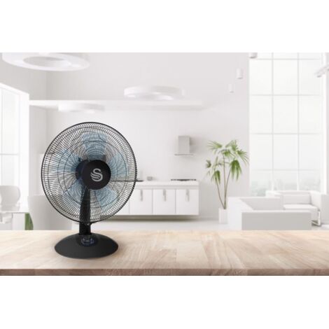 SWAN SFA23022N - 12 Silence & Turbo Desk Fan