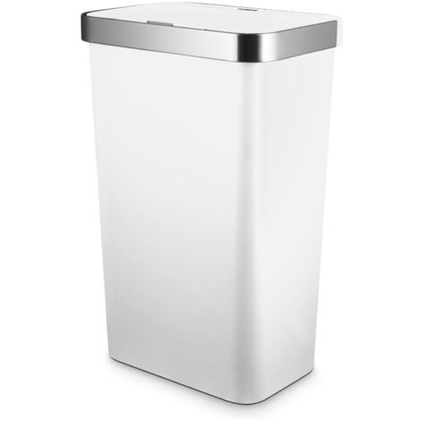 Tower Rectangular ABS Sensor Bin, 50L, White T838028WHT