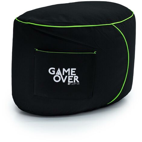 Gamer Pouf Redondo Puff Taburete Puf Reposapiés - Esmeralda Mágica