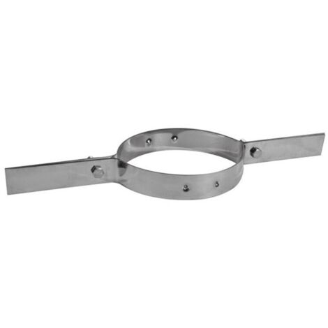 Collarín de tubo - Ø200/206mm - acero inoxidable JONCOUX
