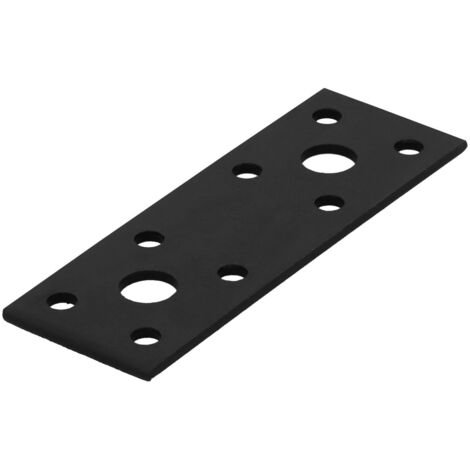 Soporte de montaje en forma de T de acero cincado negro, Magnodur ...