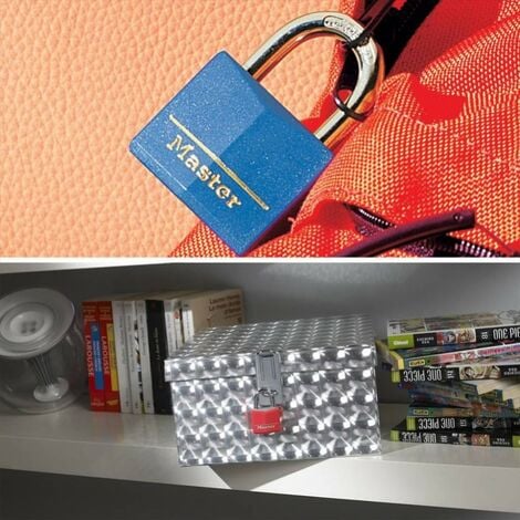 Candado con llave MASTER LOCK de aluminio, l.30 mm Master Lock