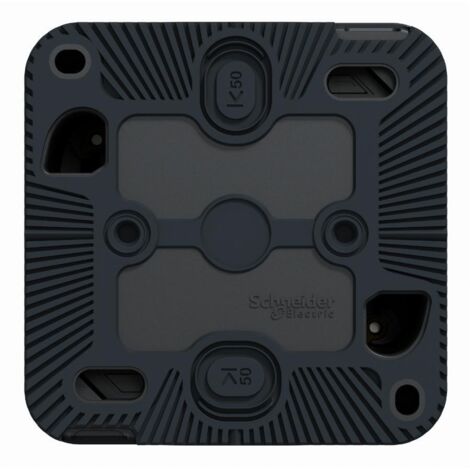 Interruptor estanco completo Mureva gris antracita SCHNEIDER ELECTRIC