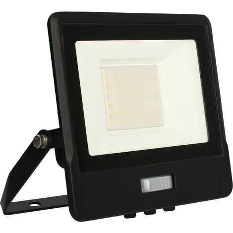 Foco de pared ALTO - 30W, 4000K, 2510lm, Negro - Detector IR Arlux Lighting