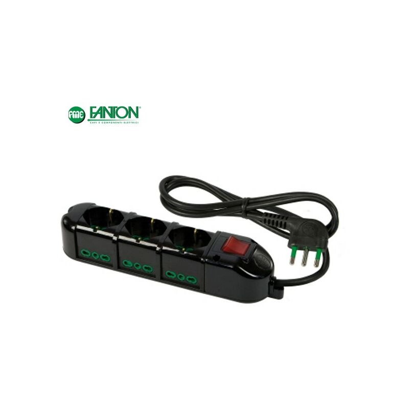 Multipresa TRIAX nera