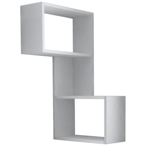 Mensole d'angolo a muro con 2 mensole L47 cm - Part