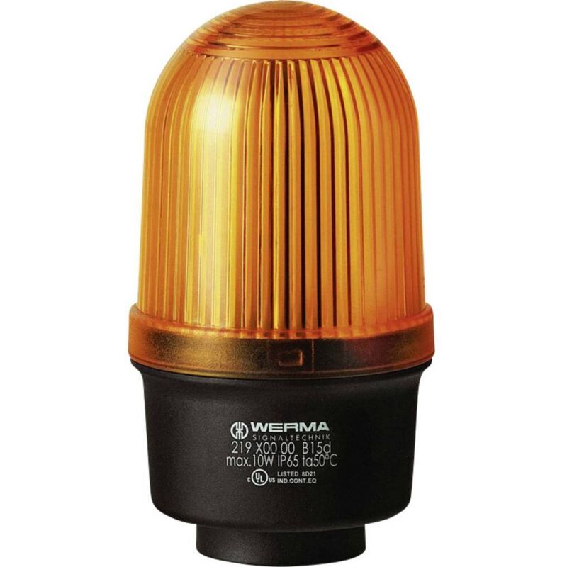 Werma Signaltechnik Segnalatore luminoso 219.300.00 219.300.00 Giallo ...