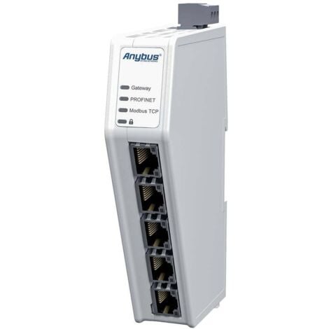Anybus ABC4017 Convertitore di interfaccia Modbus-TCP, Profinet, Gateway, Industrial Ethernet 24 ...