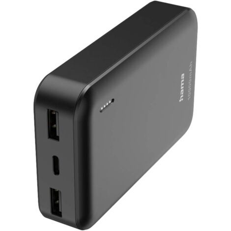 Hama Pocket 10 Power bank 10000 mAh LiPo Antracite