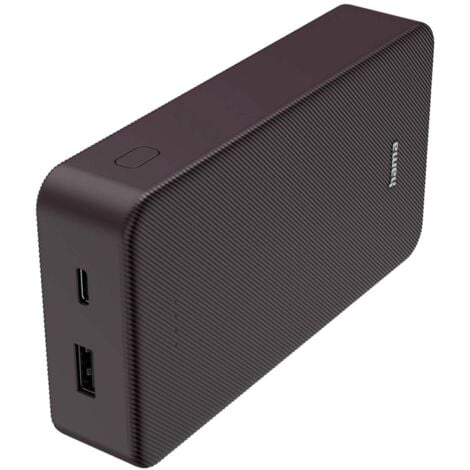 Hama Power bank 20000 mAh Ricarica rapida LiPo Viola