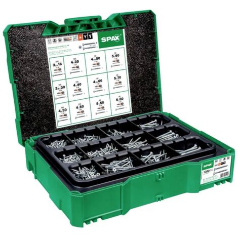 SPAX 5000009172009 Assortimento di viti combinate 1 KIT