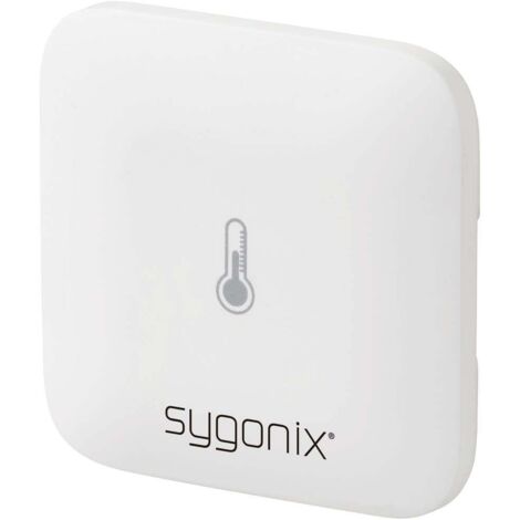 Sygonix SY-6052186 Sensore di temperatura e sensore di umidità Bianco