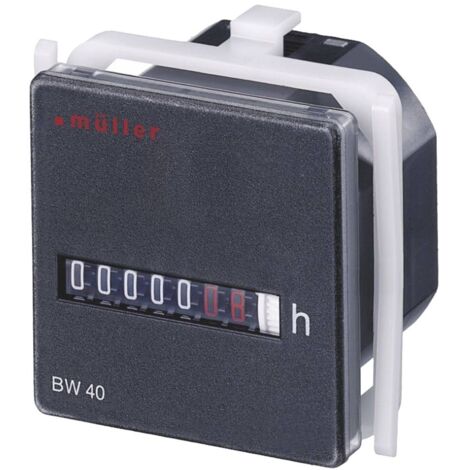Müller BW 40.18 230V 60Hz Contatore di ore di esercizio BW 40.18 230V 60Hz