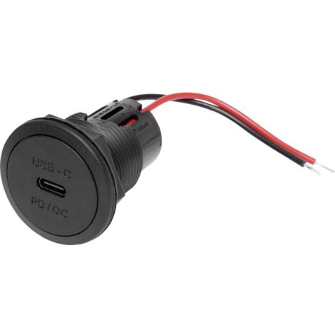 ProCar Presa Power USB-C da incasso PD/QC senza LED max. 30 watt ...