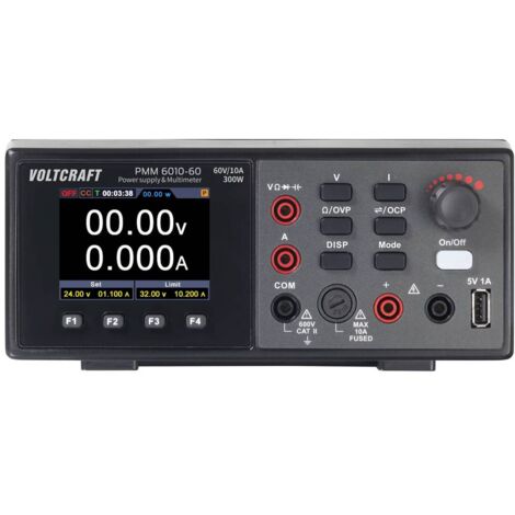 VOLTCRAFT PMM 6010-60 Multimetro digitale e alimentatore digitale CAT ...