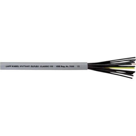 LAPP ÖLFLEX® CLASSIC 110 Cavo di controllo e comando 4 x 1 mm² Grigio ...