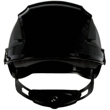 3M SecureFit X5512V-CE-4 Casco di protezione EN 397 Nero