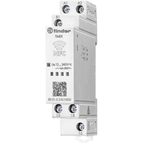 Finder 80010240N000 80.01.0.240.N000 Relè temporizzato Multifunzionale ...