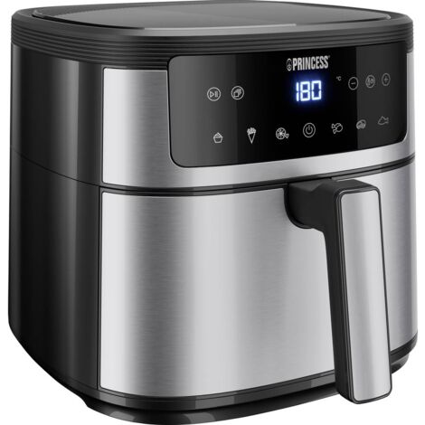 Princess Airfryer Friggitrice ad aria calda 6 l 1500 W con display , Rivestimento antiaderente ...