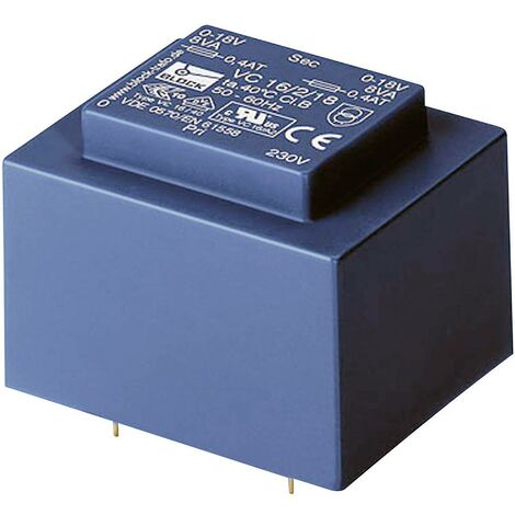 EI 38/13,6 Trasformatore per circuiti stampati VC 3.2 VA 230 V 18 V 177 ...