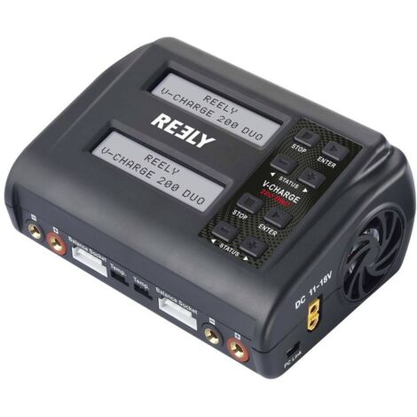 Reely V-Charge 200 Duo Caricatore per modellismo 10 A LiIon, LiPo ...