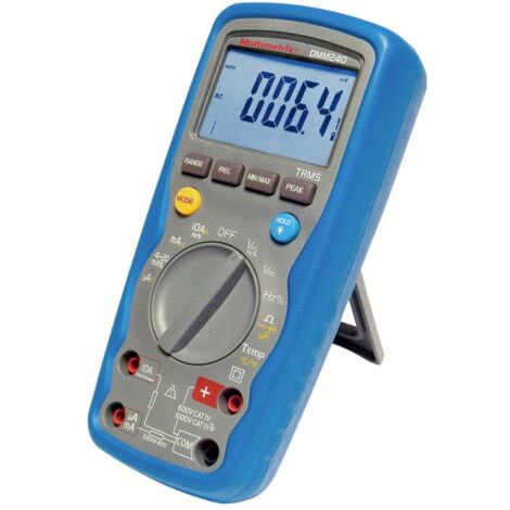 Multimetrix DMM 240 Multimetro portatile digitale Impermeabile (IP67 ...