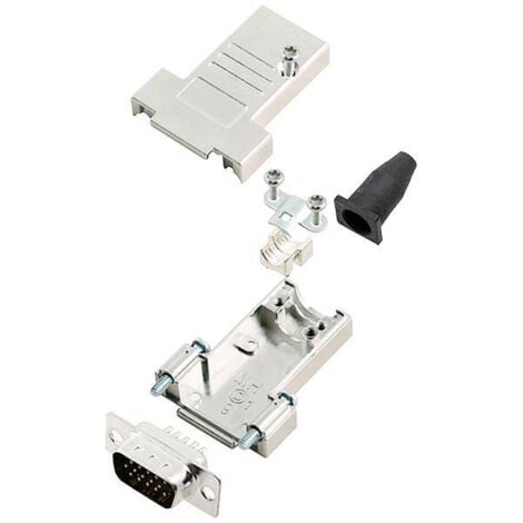 encitech DTSL09-SJSRG-T-HDP15-K 6355-0088-01 KIT connettori maschio SUB-D 180 ° Numero Poli (num ...