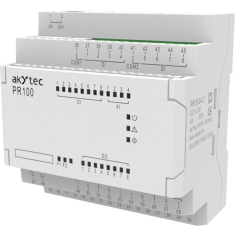 akYtec PR100-24.2.1 37C066 Controller PLC 24 V/DC